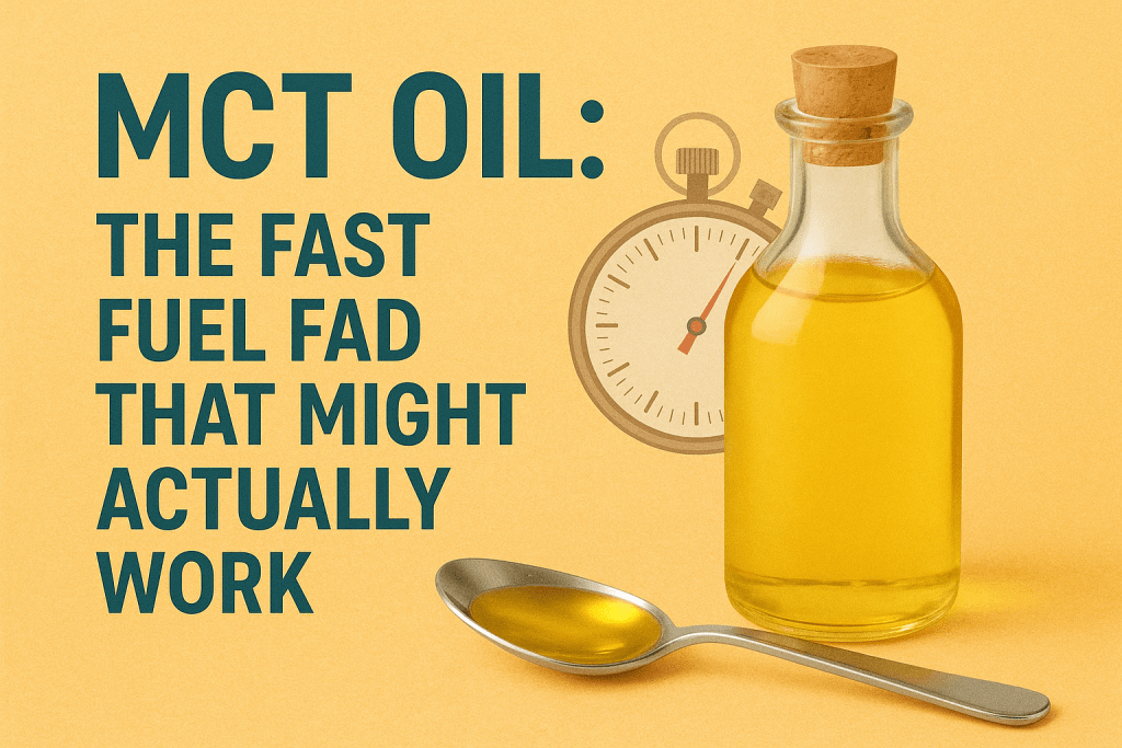 MCT Oil: The Fast Fuel Fad That Might Actually Work - Product-Insight